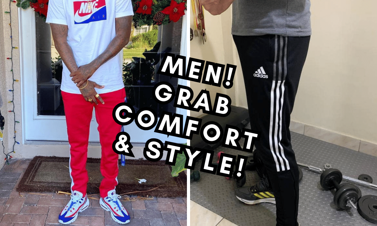 Five Track Pants for Men: Comfort and Style at its Finest!