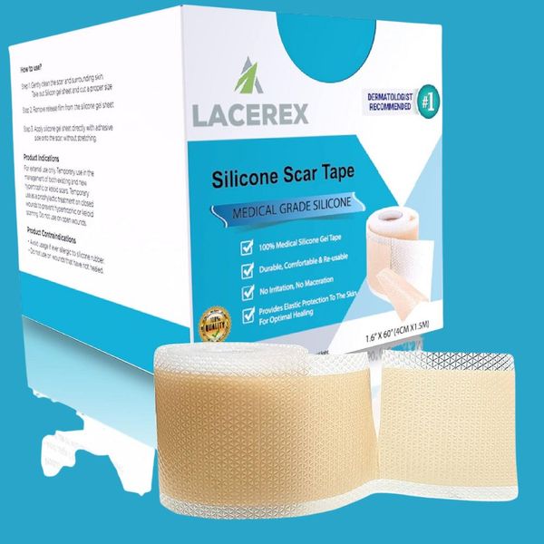 Ready to Make Scars Disappear? Try These 5 Types of Silicone Tape For ...
